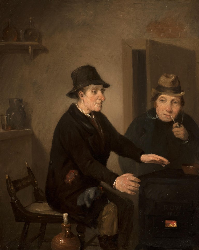 Richard Caton Woodville Jr. - Scene in a Bar-Room For Sale at 1stDibs