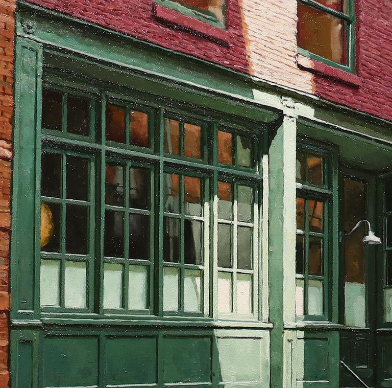 Richard Combes - SHAFT OF LIGHT, new york city, hyper-realist, old ...