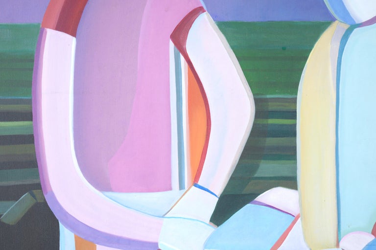 Richard Cronin - Day at the Park - Surreal Figurative For Sale at 1stDibs