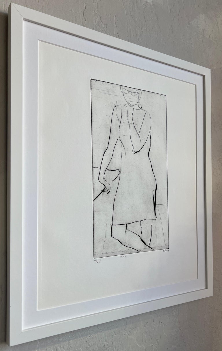 Richard Diebenkorn #28 from 41 Etchings Drypoints Crown Point Press For ...