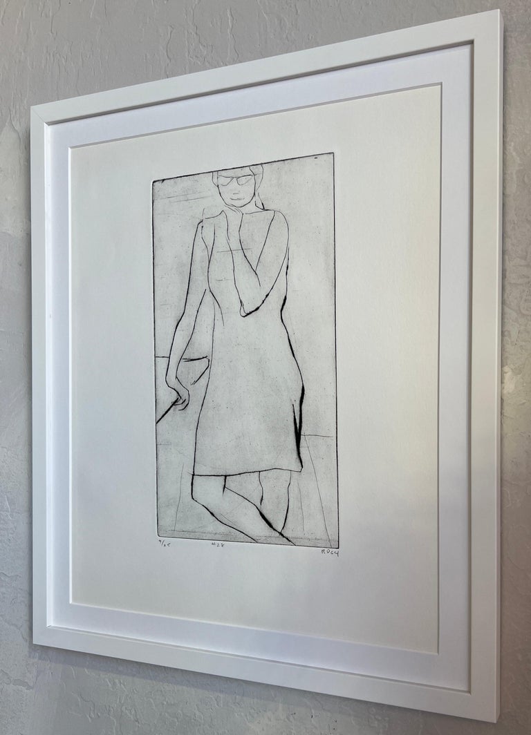 Richard Diebenkorn #28 from 41 Etchings Drypoints Crown Point Press For ...