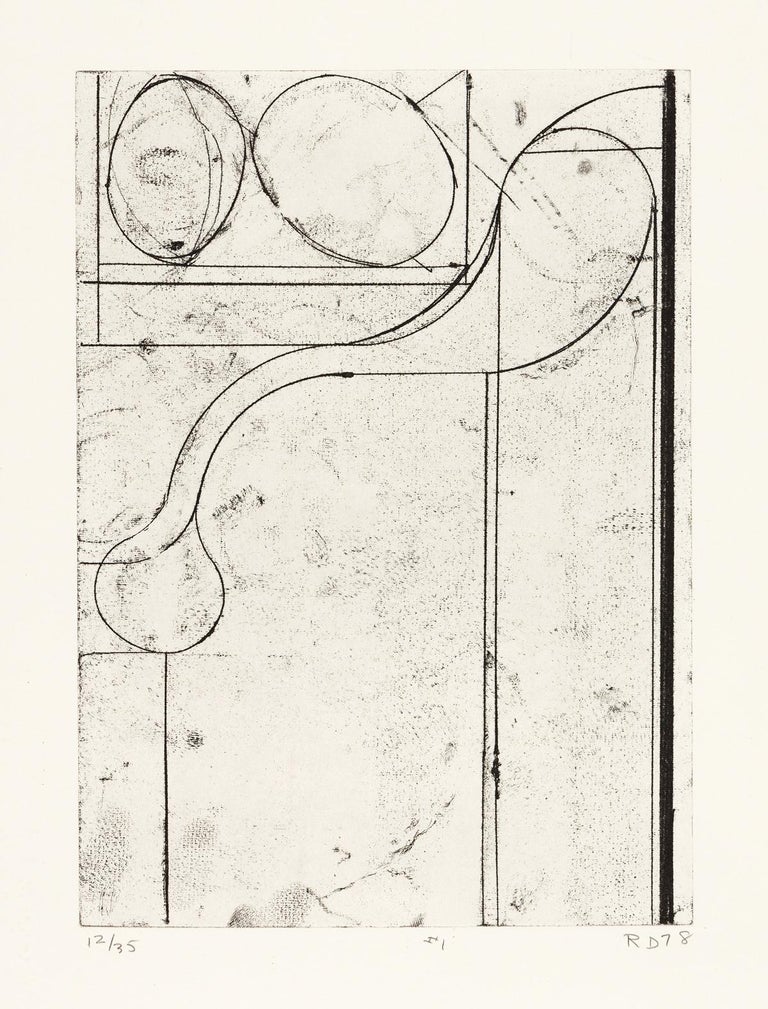 Richard Diebenkorn - Six Softground Etchings, #1 For Sale at 1stDibs