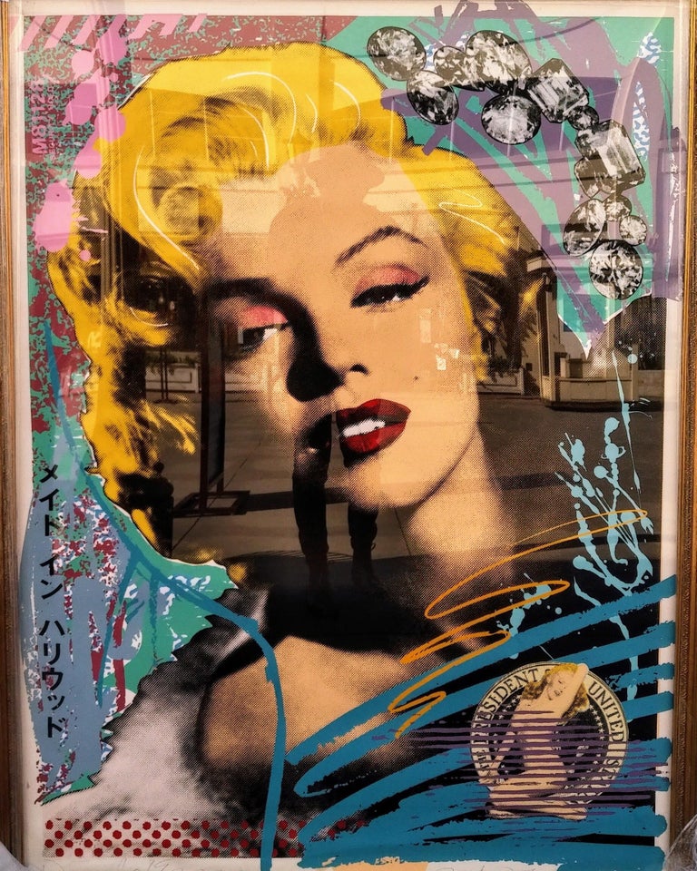 Richard Duardo - Marilyn Monroe Pop Art Portrait by Richard Duardo at ...