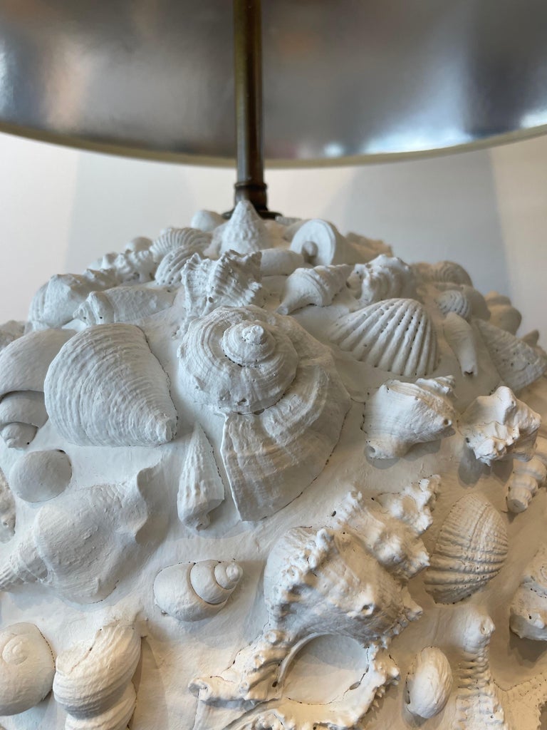 Mid-Century Modern Seashell Table Lamps For Sale at 1stDibs