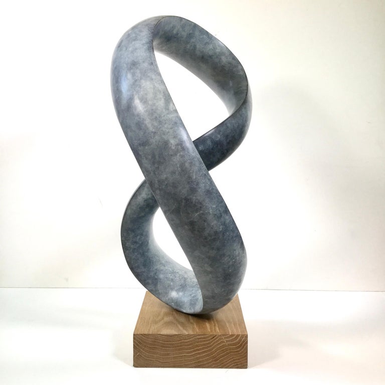 Richard Fox - Moebius in Bronze VIII -contemporary bronze sculpture on ...