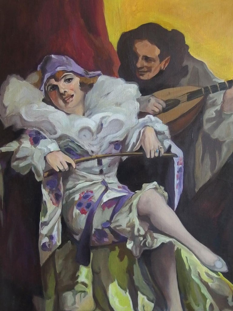 Richard Geiger - Richard Geiger Deco Style Painting at 1stDibs | geiger ...