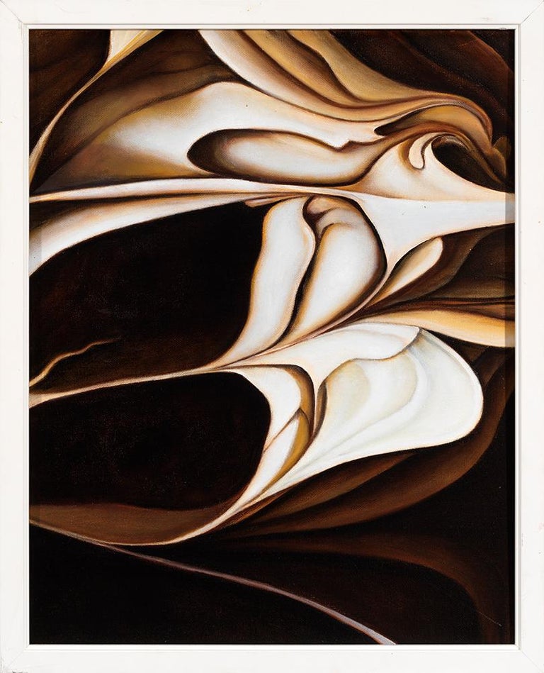 Richard Gibbons - Earth Emergence Original Abstract Oil Painting ...