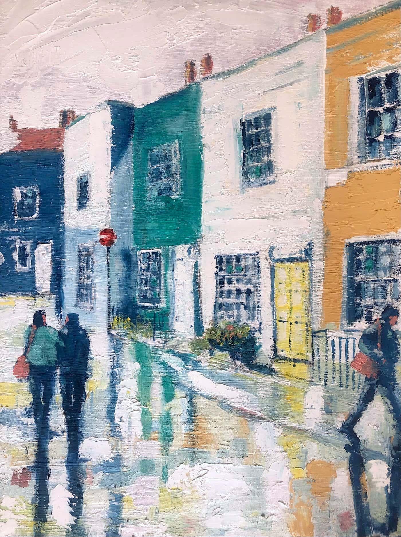 Richard Gower - The Colours of Kensington-original impressionism ...