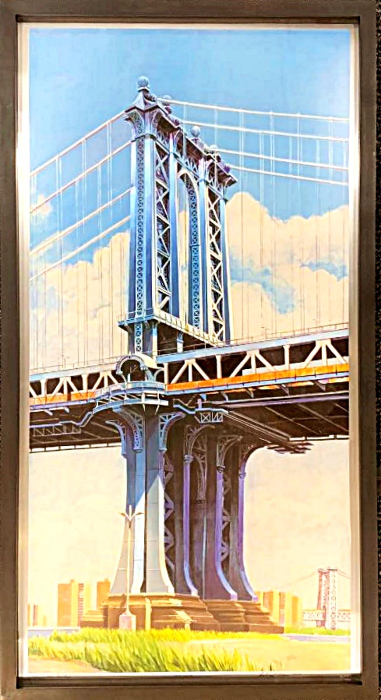 Richard Haas - Manhattan Bridge For Sale at 1stDibs