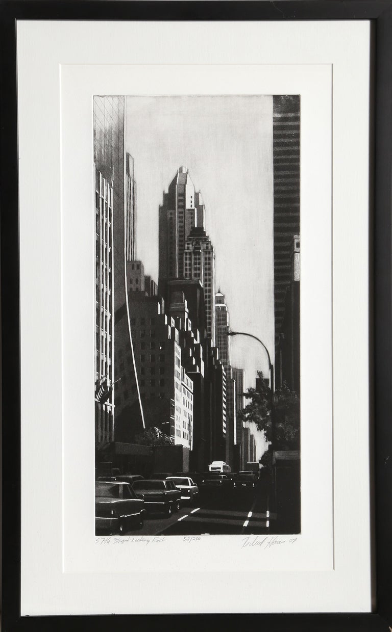 Richard Haas - 57th Street Looking East, Etching by Richard Haas For ...