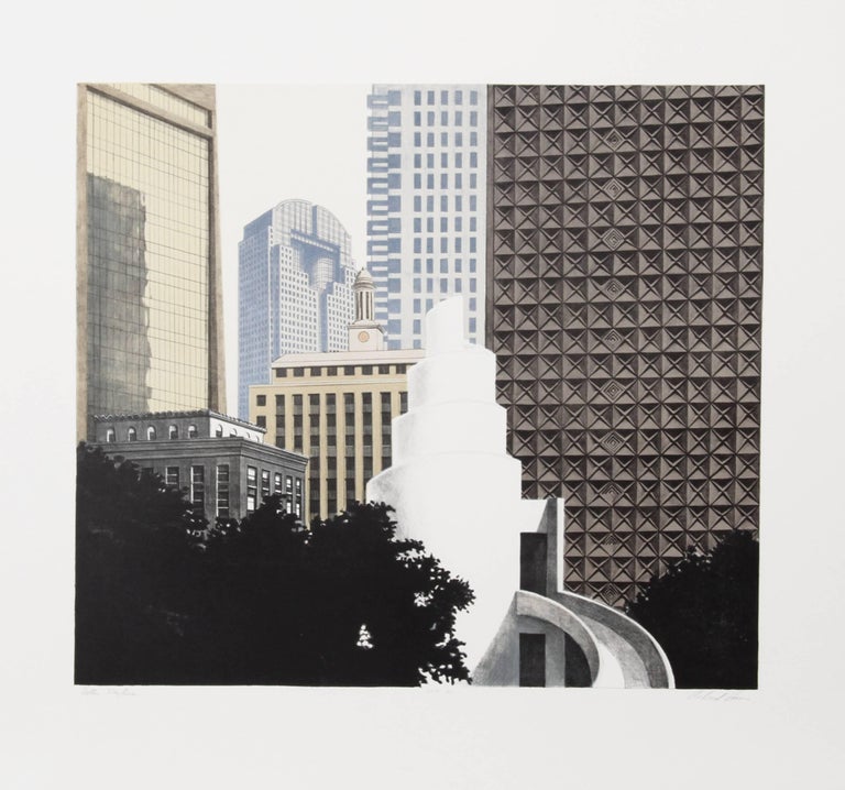 Richard Haas - Dallas Skyline For Sale at 1stDibs
