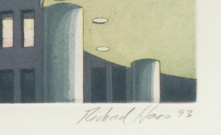 Richard Haas - Minneapolis at Dusk For Sale at 1stDibs