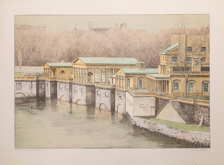 Richard Haas - Old Waterworks, Philadelphia at 1stDibs