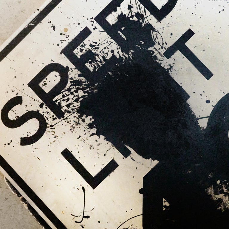 Richard Hambleton - Road Sign For Sale at 1stDibs