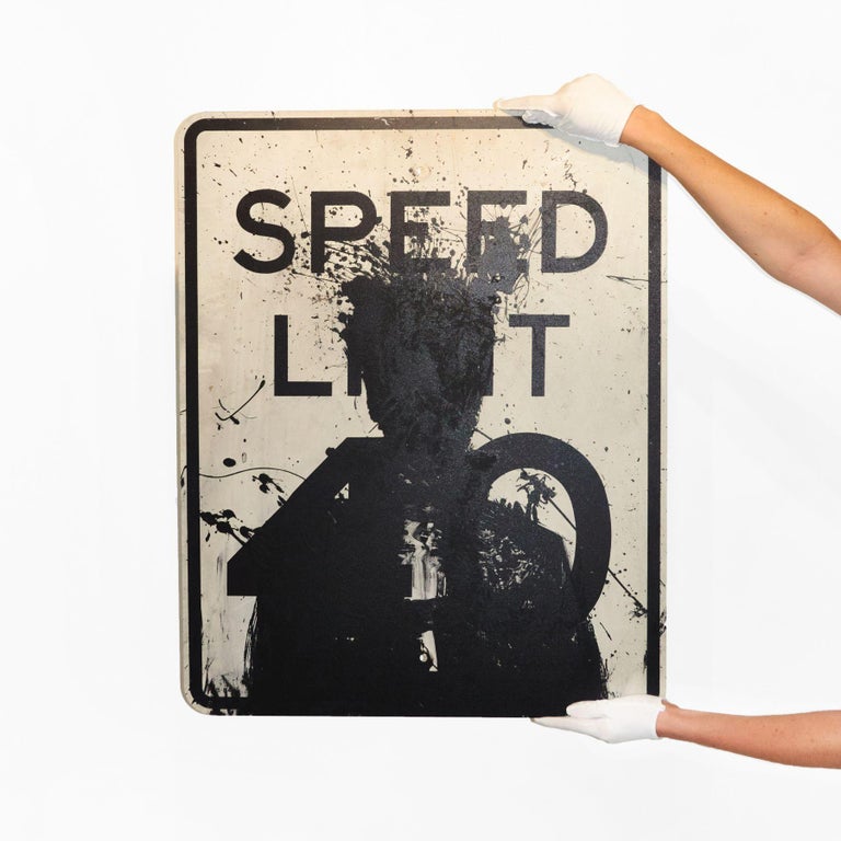 Richard Hambleton - Road Sign For Sale at 1stDibs