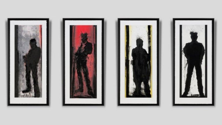 Richard Hambleton - Standing Shadowman: Set of Four, Edition XXVI For ...