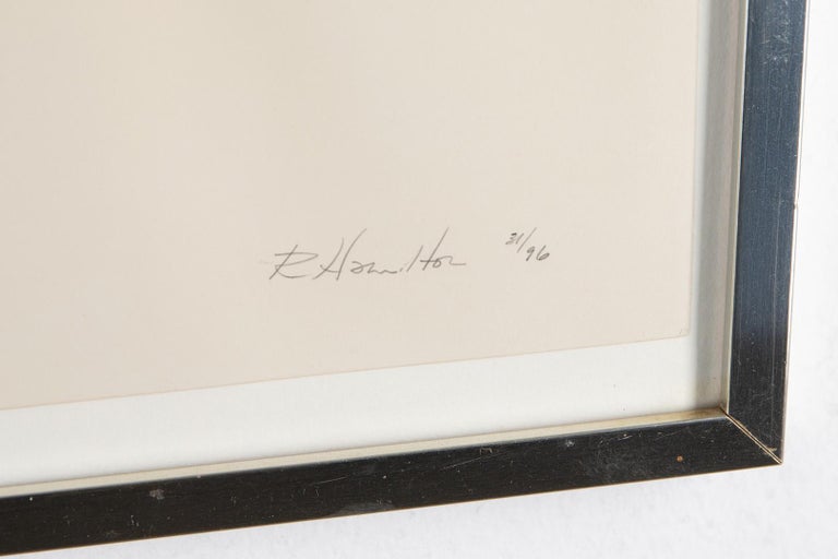 Richard Hamilton - Richard Hamilton – Interior with monochromes – hand ...