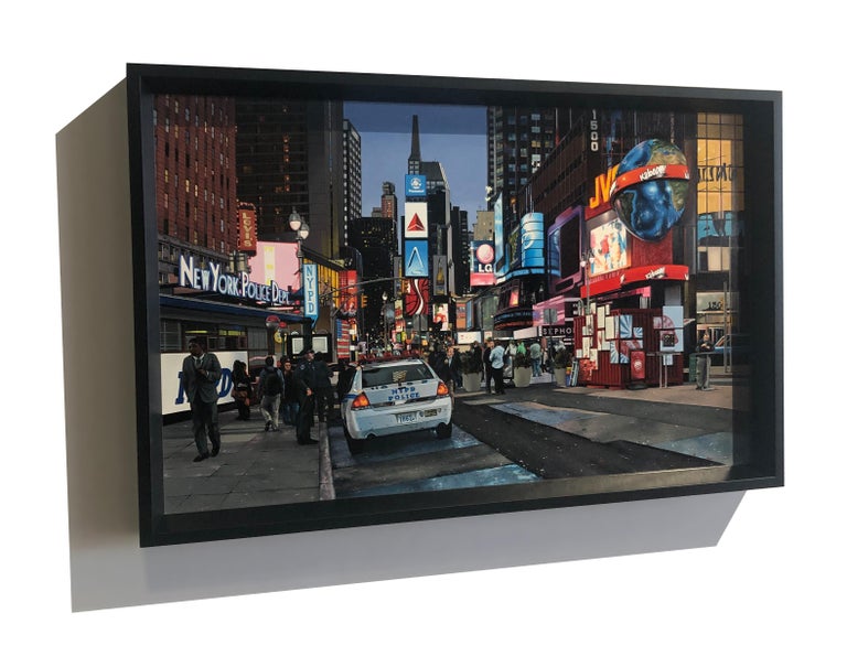 Richard Heisler - "N.Y.P.D." City Landscape (Photorealism, New York ...