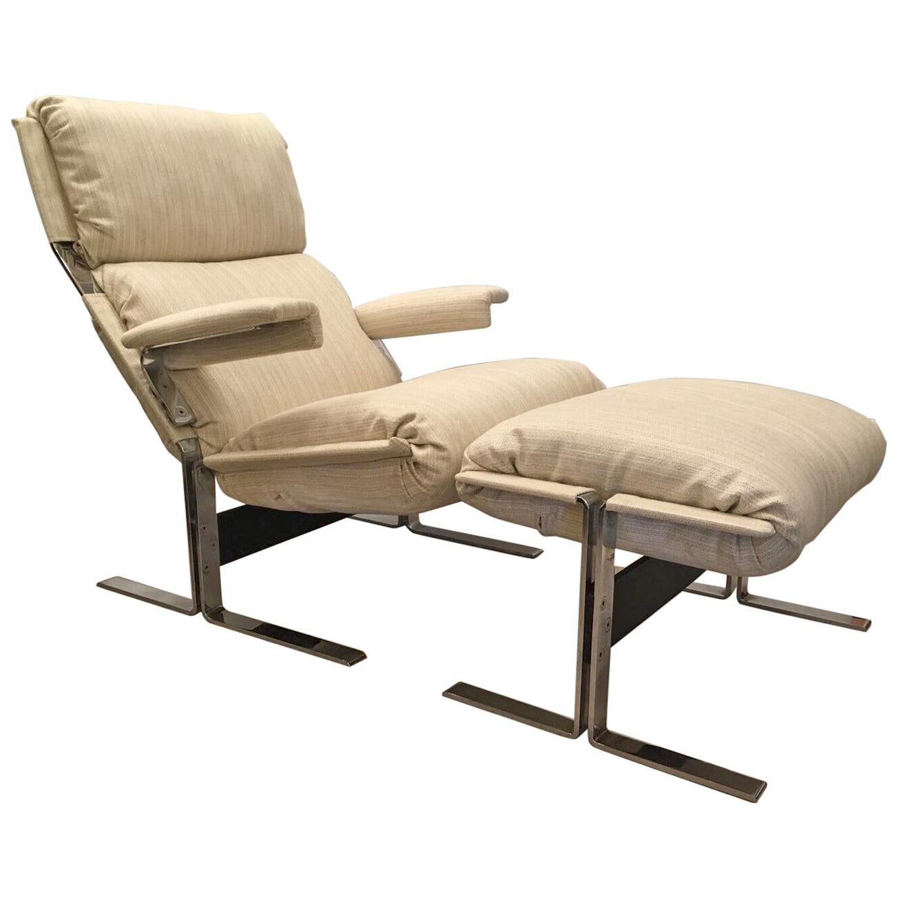 Pace Collection Lounge Chair by Richard Hersberger For Sale at 1stDibs