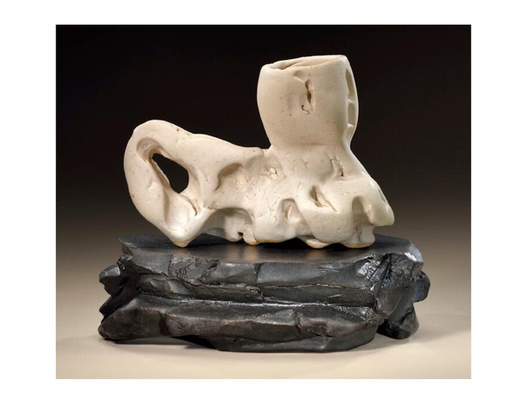 Richard Hirsch Ceramic Scholar Rock Cup Sculpture #25, 2018 For Sale at ...
