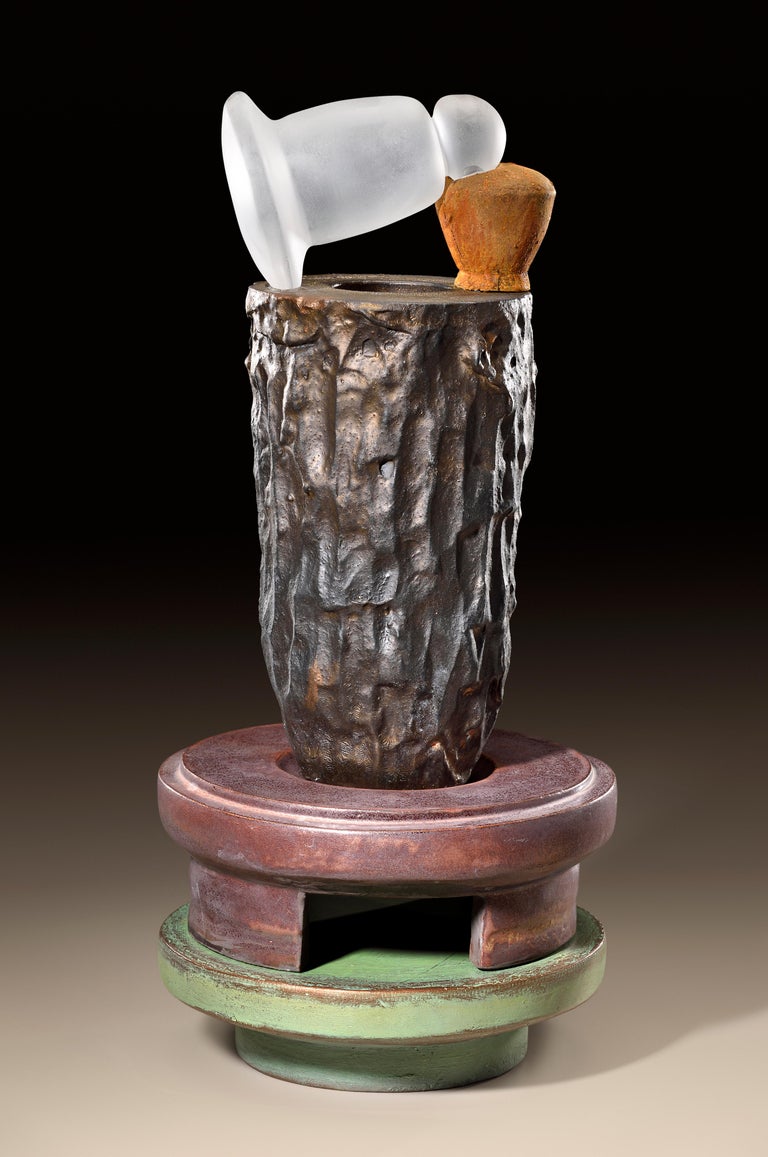 Richard Hirsch Glazed Ceramic Crucible Sculpture #51, 2018 For Sale at ...