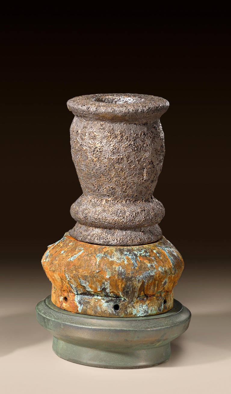 Richard Hirsch Glazed Ceramic Crucible Sculpture Group #1, 2016 For ...