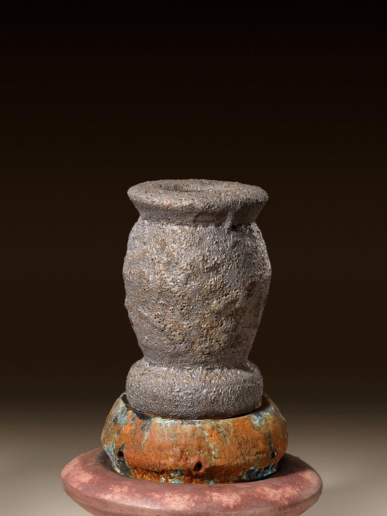 Richard Hirsch Glazed Ceramic Crucible Sculpture Group #3, 2016 For ...