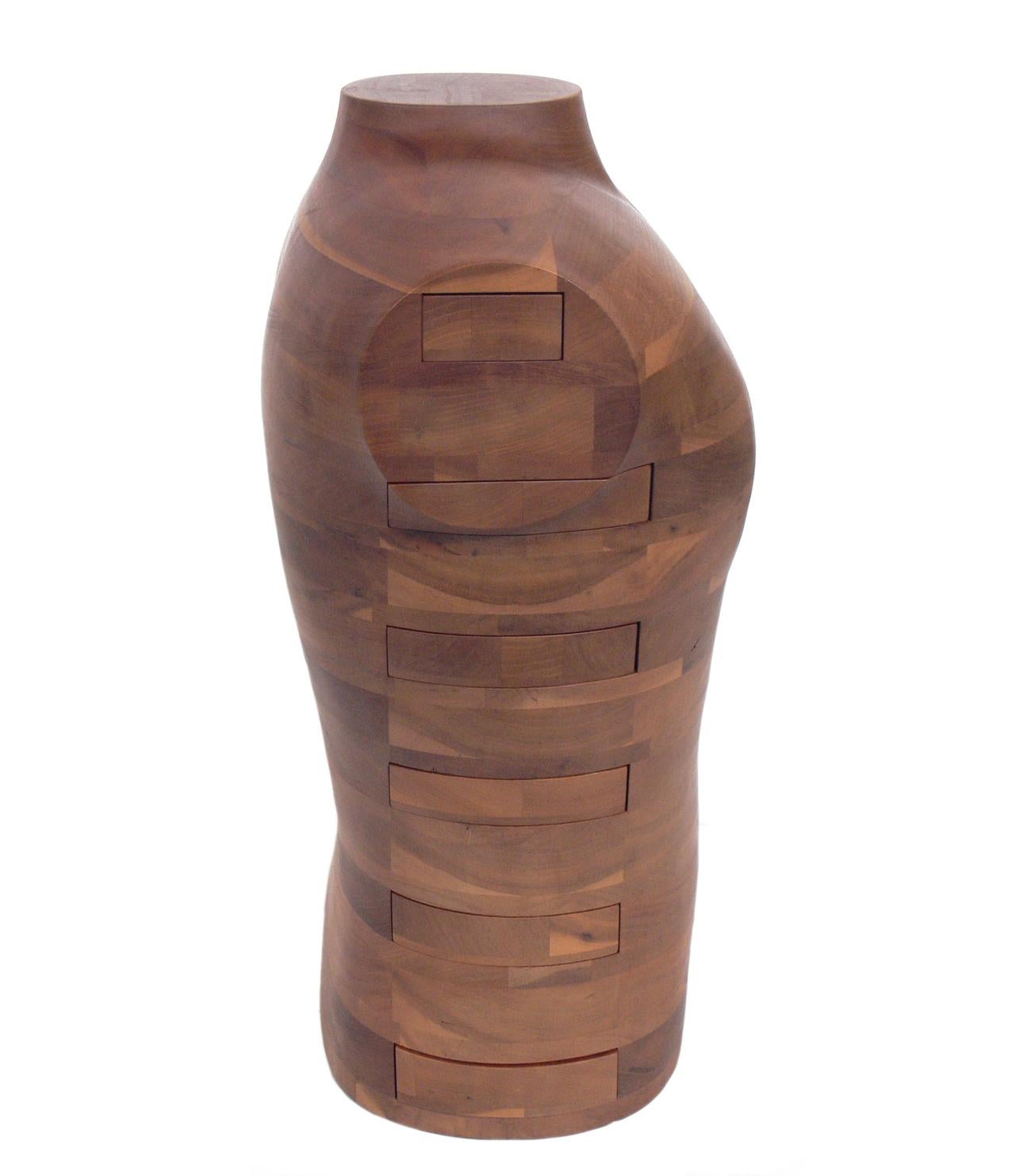 Richard Lutes American Craft "Torso" Jewelry Box at 1stDibs | artisanal ...