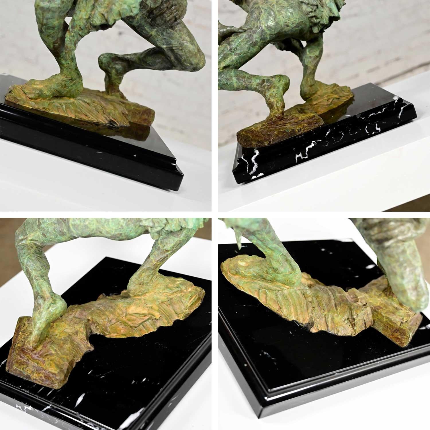 Richard MacDonald La Fuite Du Temps 1990 Limited Edition Bronze Signed ...