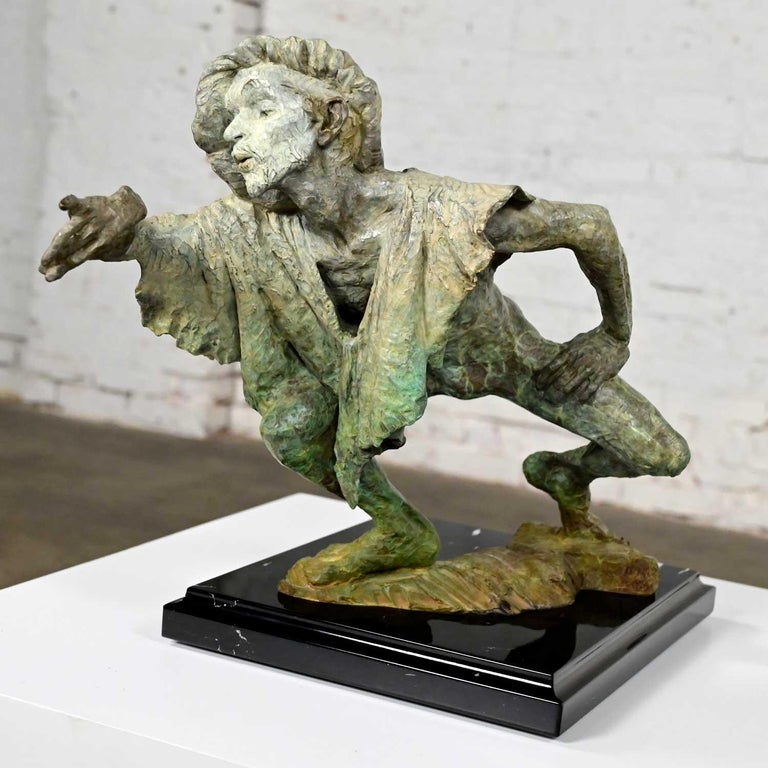Richard MacDonald La Fuite Du Temps 1990 Limited Edition Bronze Signed ...