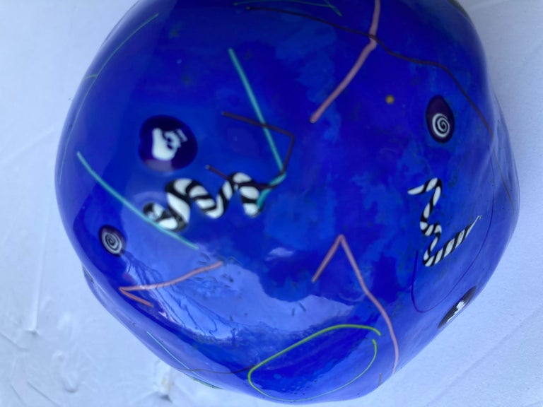 Richard Marquis, Glass Paperweight/Sculpture for Noble Effort, Marked ...