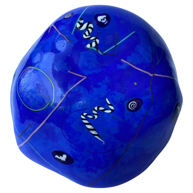 Richard Marquis, Glass Paperweight/Sculpture for Noble Effort, Marked ...