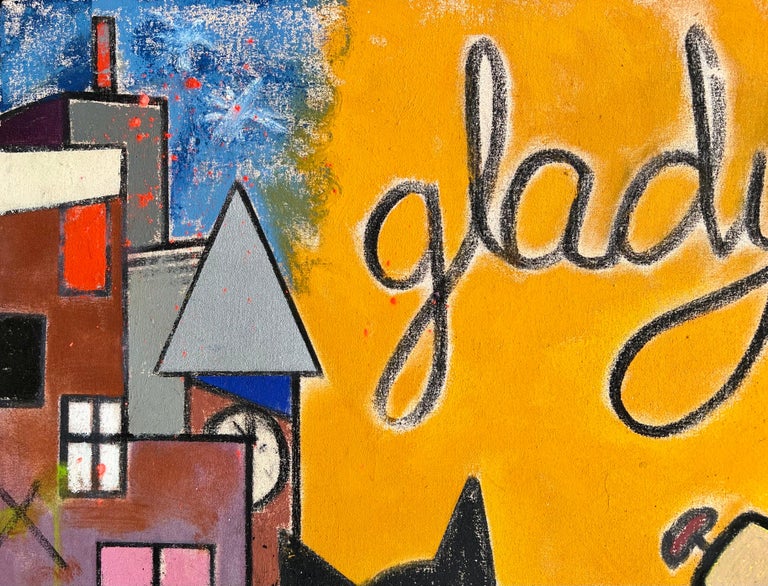 Richard Merkin - Grande peinture de Richard Merkin pour le Harlem Jazz ...