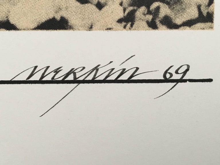 Richard Merkin - Marilyn Monroe Pop Art 1969 Color Screenprint Richard ...