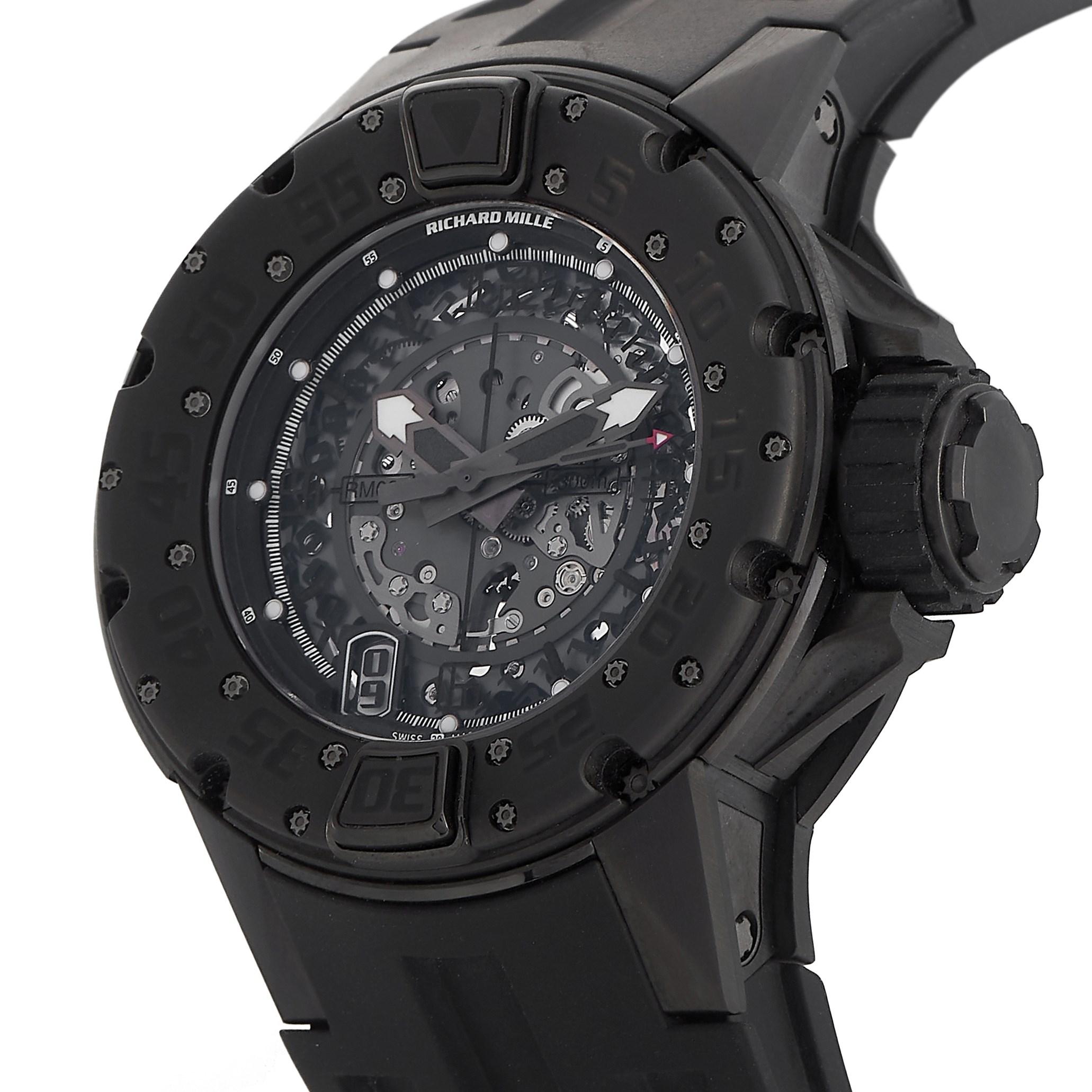 Richard Mille All Black 47mm Diver’s Watch RM 028 at 1stDibs | milleall
