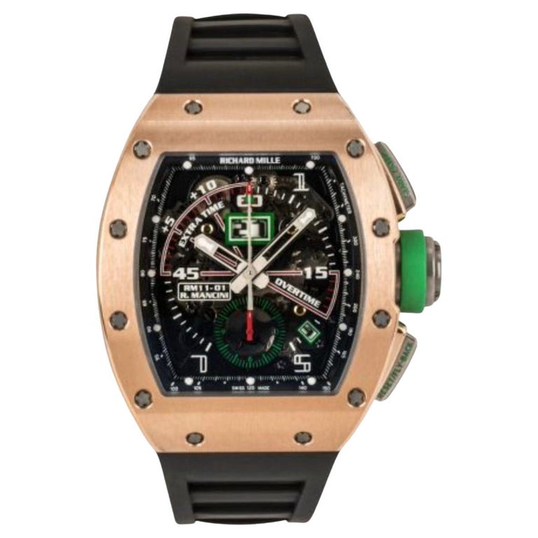 Richard Mille Automatic Flyback Chronograph Roberto Mancini RM11-01 at ...