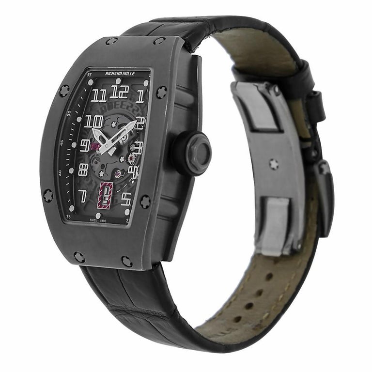 Richard Mille Ladies Black Titanium Watch RM007 For Sale at 1stDibs ...