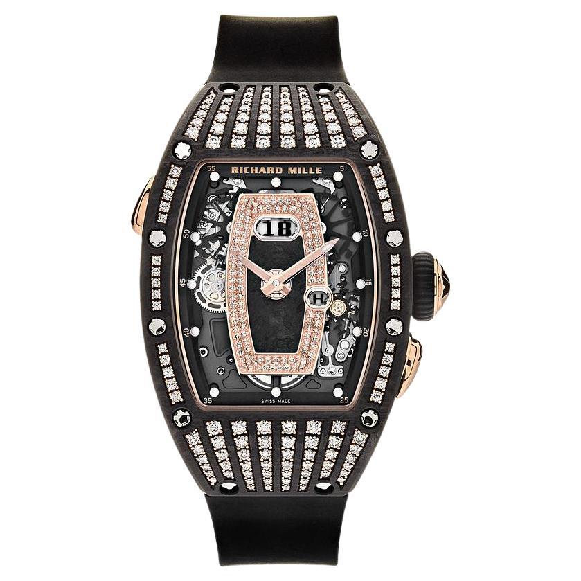 Richard Mille RM 67-01 Extra Flat Rose Gold Skeleton Watch For Sale at ...