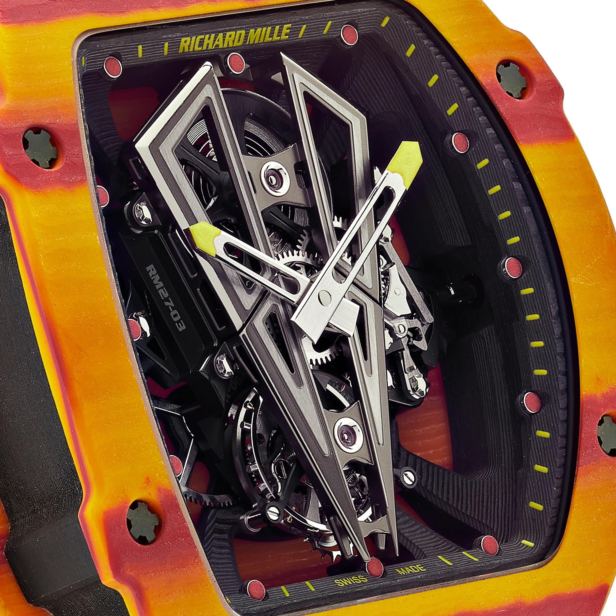Richard Mille Rafael Nadal Tourbillon Carbon Limited Edition 50 Pieces ...
