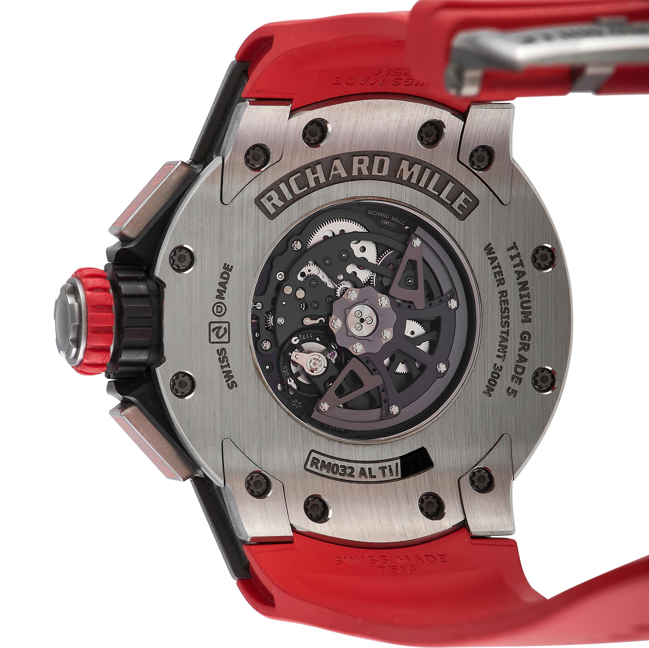 Richard Mille RM 032 Diver Flyback Chronograph Watch RM032 For Sale at ...