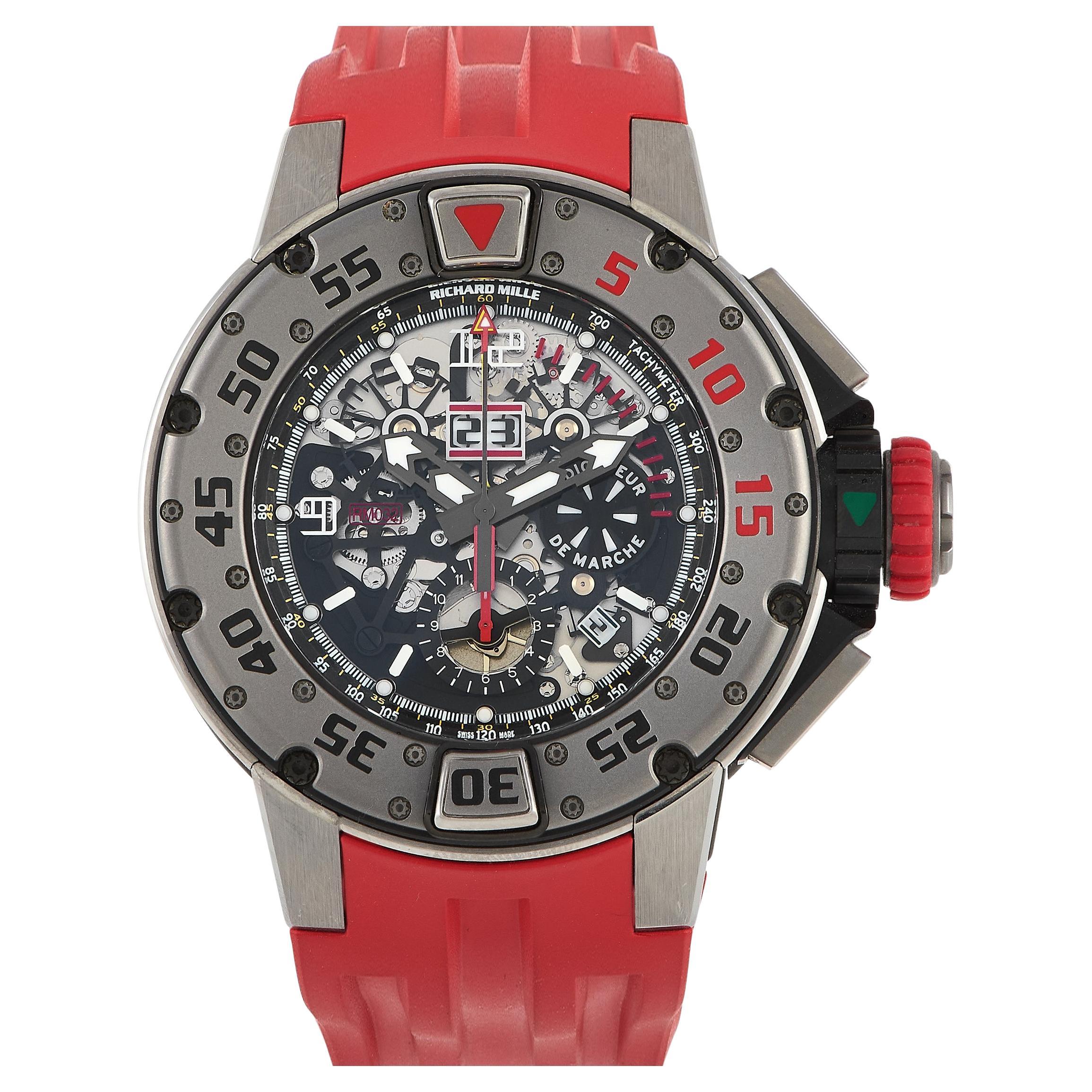 Richard Mille RM 032 Diver Flyback Chronograph Watch RM032 For Sale at ...