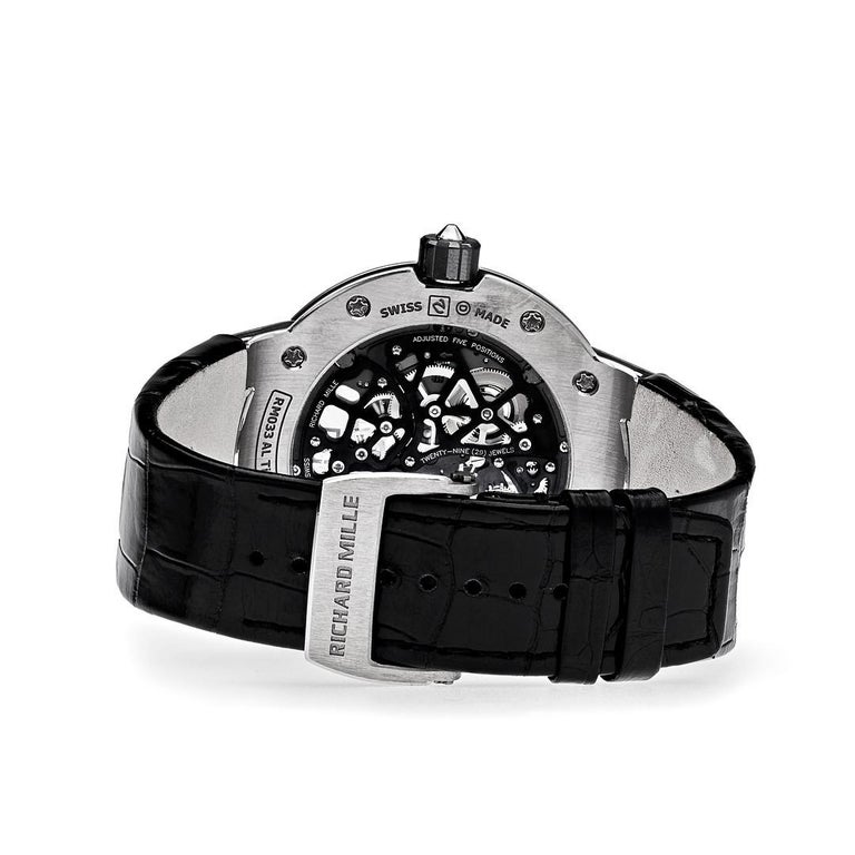 Richard Mille RM 033 Automatic Winding Extra Flat Titanium For Sale at ...