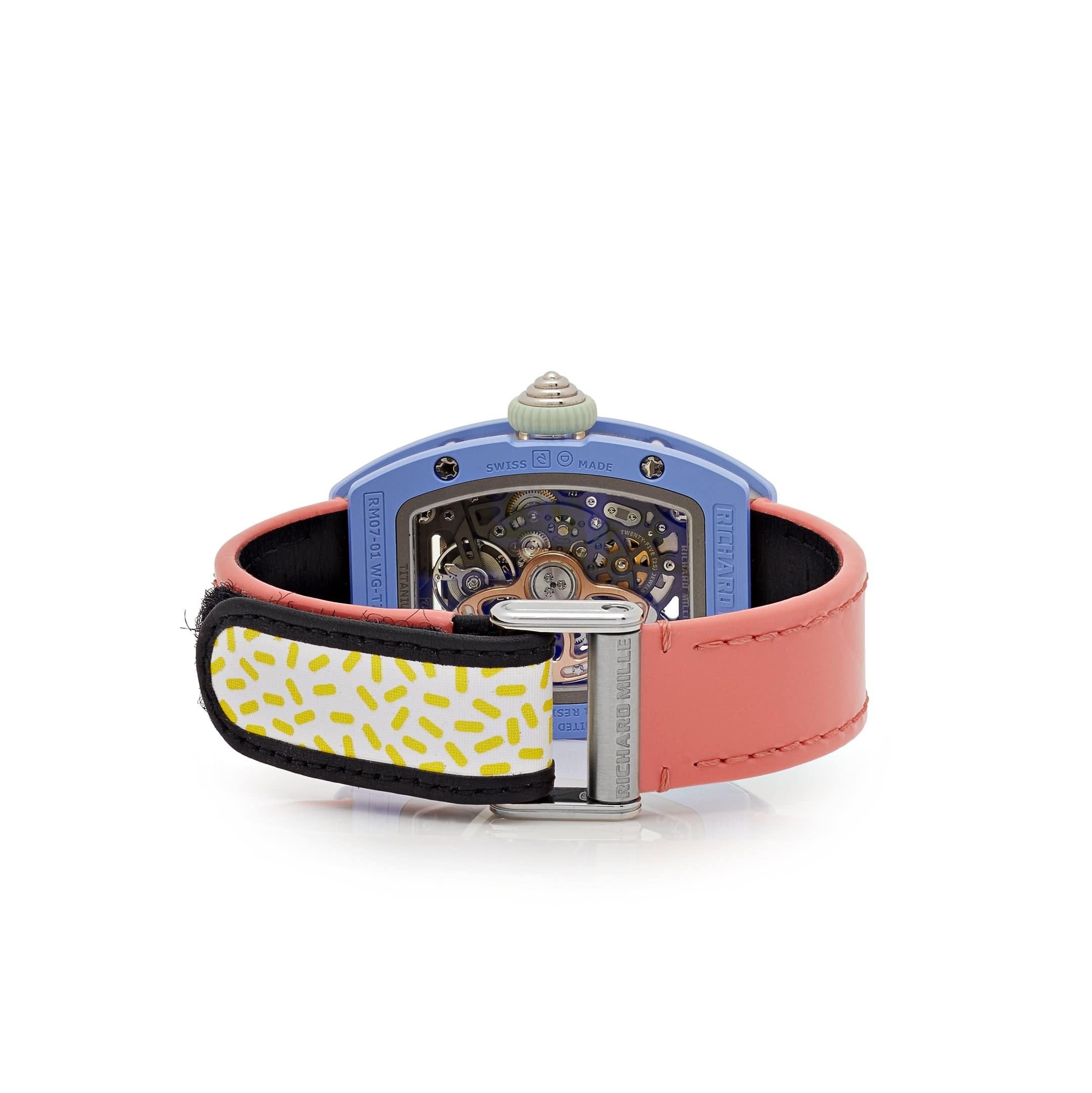 Richard Mille RM 07-01 Coloured Ceramics Powder Blue Ceramic Limited ...