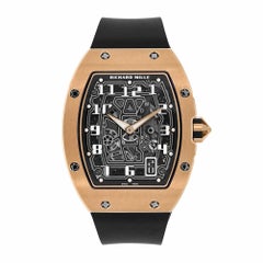 Richard Mille RM 67-01 Extra Flat Rose Gold Skeleton Watch For Sale at ...