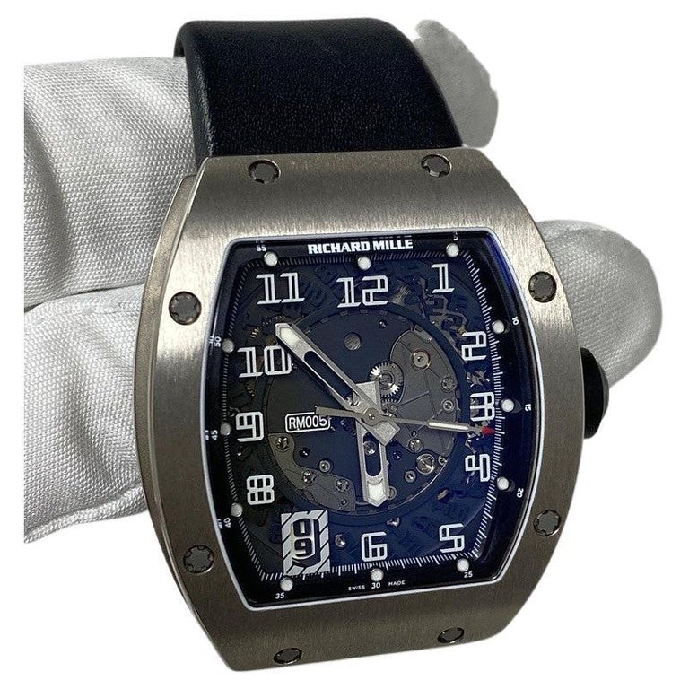 Richard Mille RM005 White Gold For Sale at 1stDibs | rm 005, richard ...