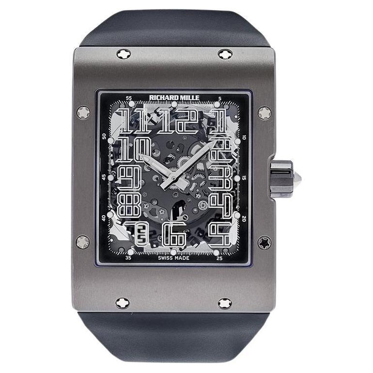 Richard Mille RM016 Ultra Thin Black Titanium For Sale at 1stDibs