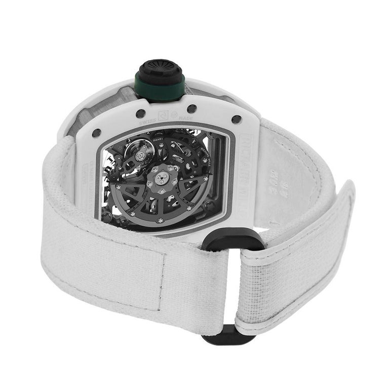 Richard Mille RM030 Le Mans White ATZ Ceramic Watch RM030 at 1stDibs ...