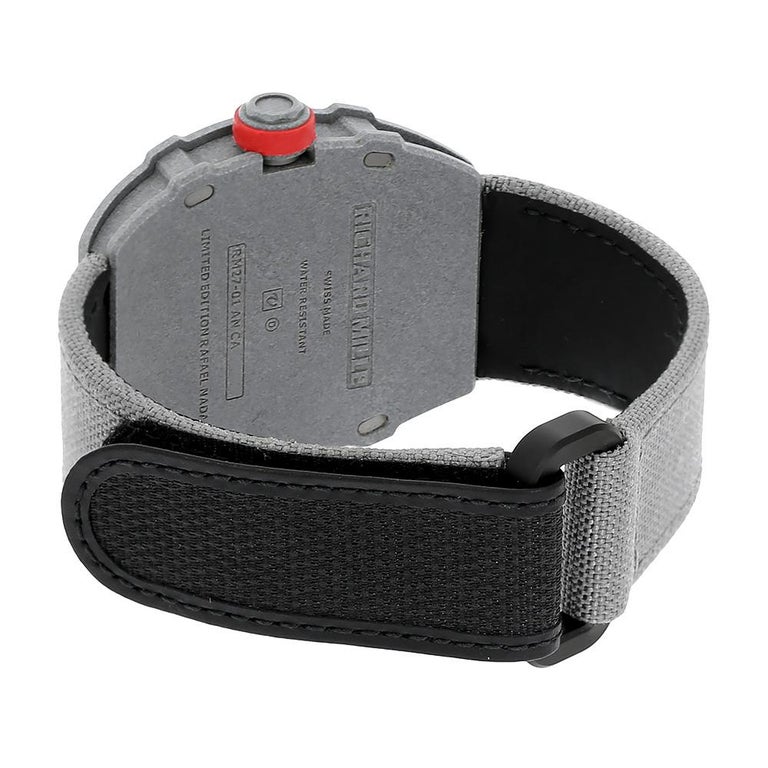Richard Mille RM27-01 Rafael Nadal Grey Anthracite Polymer Watch RM27 ...