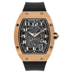 Richard Mille RM055 Bubba Watson Carbon Rose Gold Diamond Bezel Watch ...