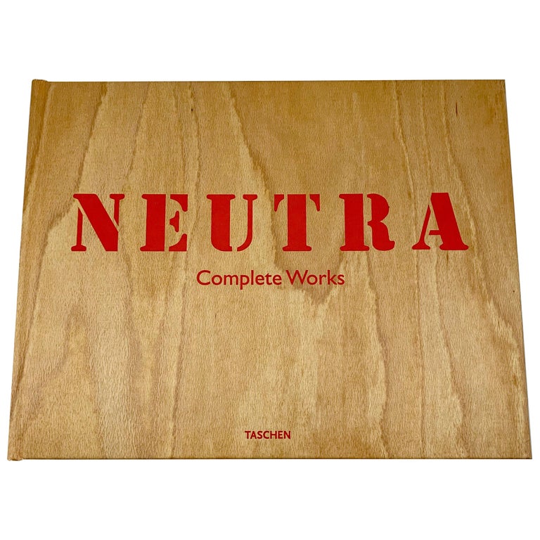Richard Neutra, the Complete Works, Wood Bound Architecture Book ...